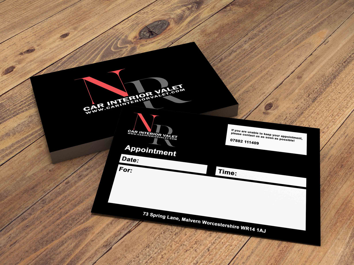Appointment Card Printing – Xscent Online
