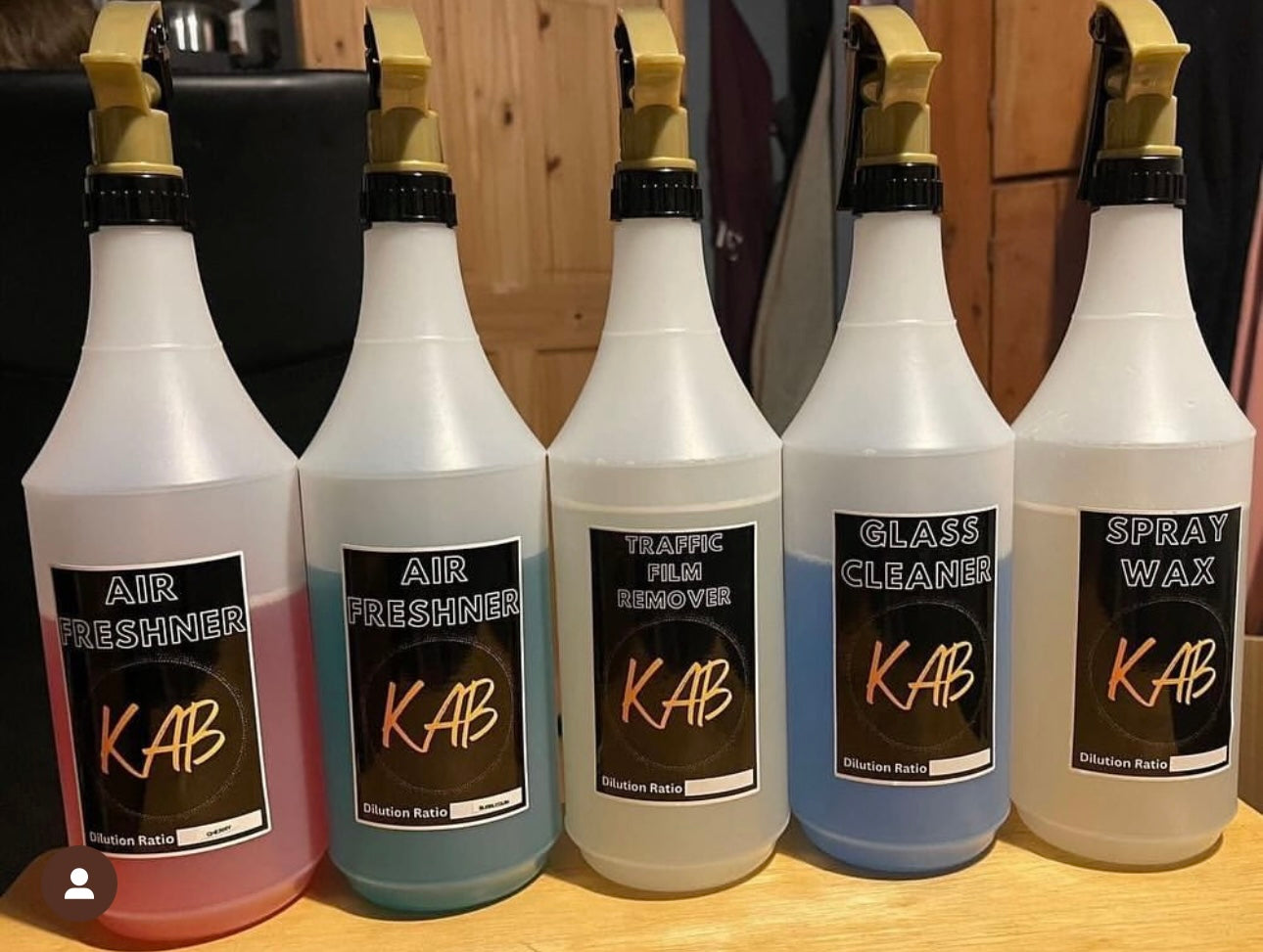 Branded spray bottles store