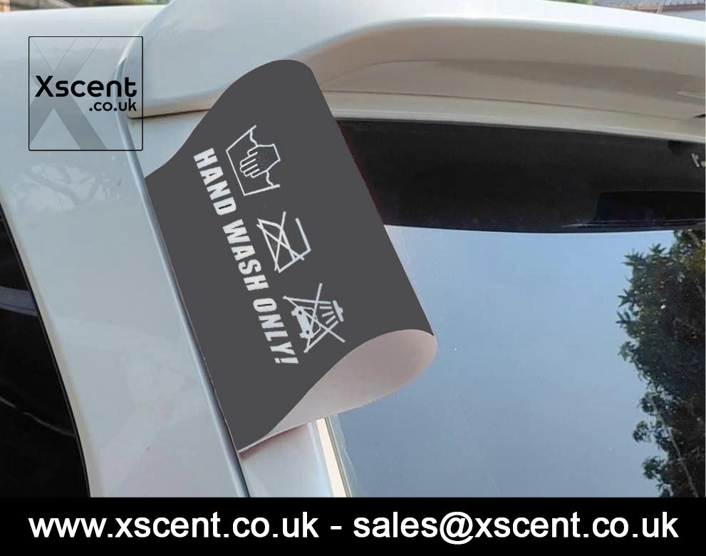 Tag Your Car Label Tailgate Wash Tag Sticker